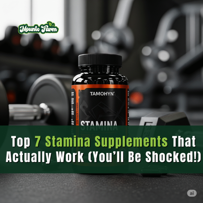 7 Best Stamina Supplements That Work for Energy & Endurance
