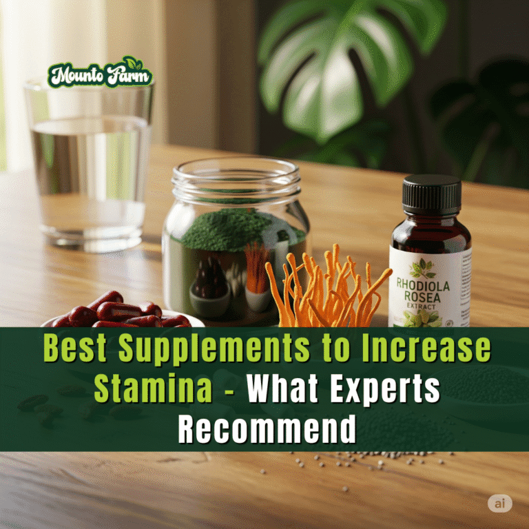 Best Supplements to Increase Stamina for Energy & Endurance