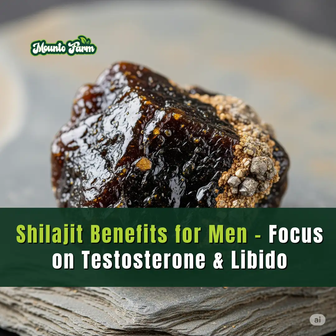 Shilajit Benefits for Men: Energy, Stamina & Testosterone